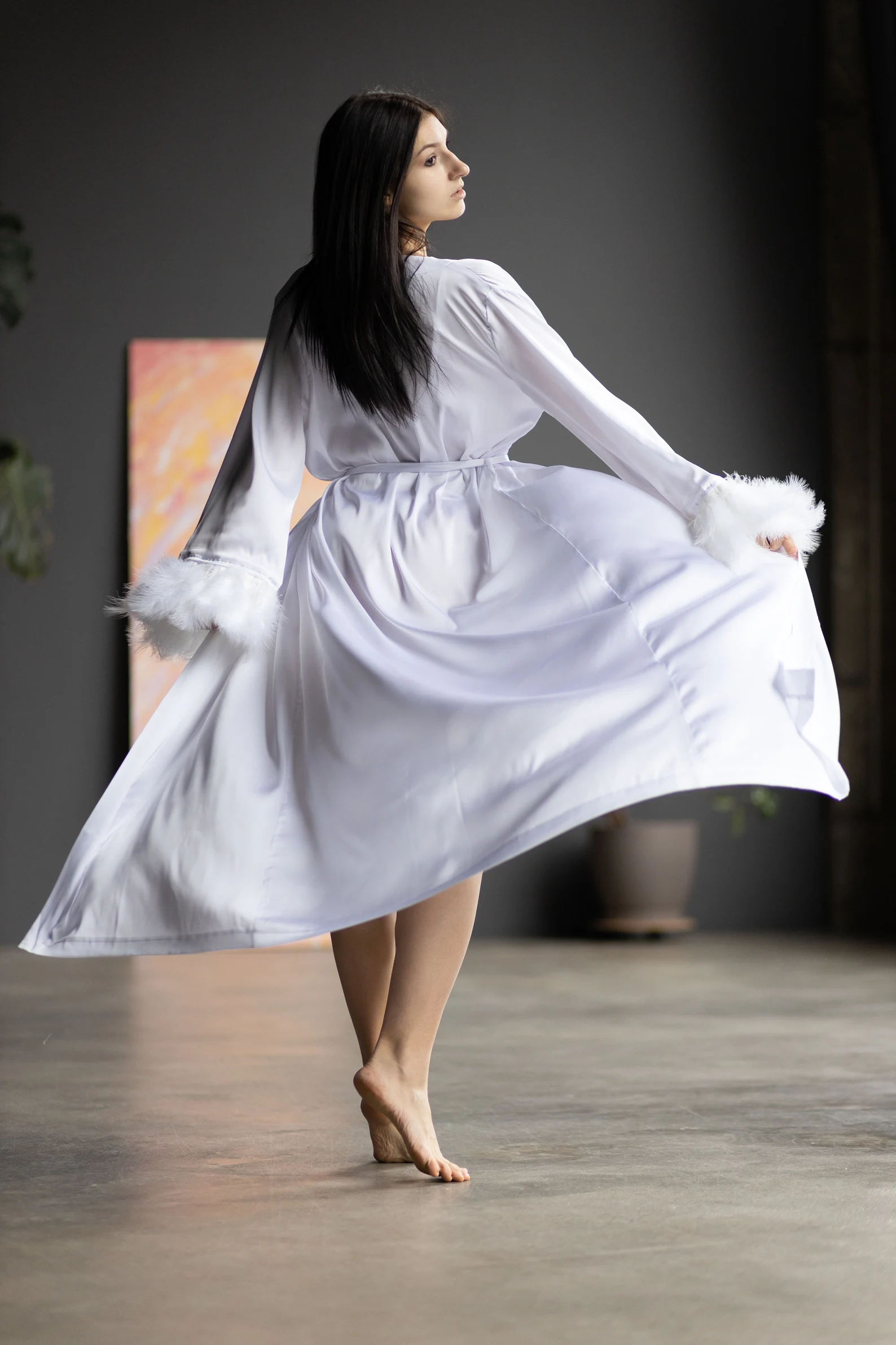Luxury Bridal Robe - Focused on Sex | Handmade with Love 💝